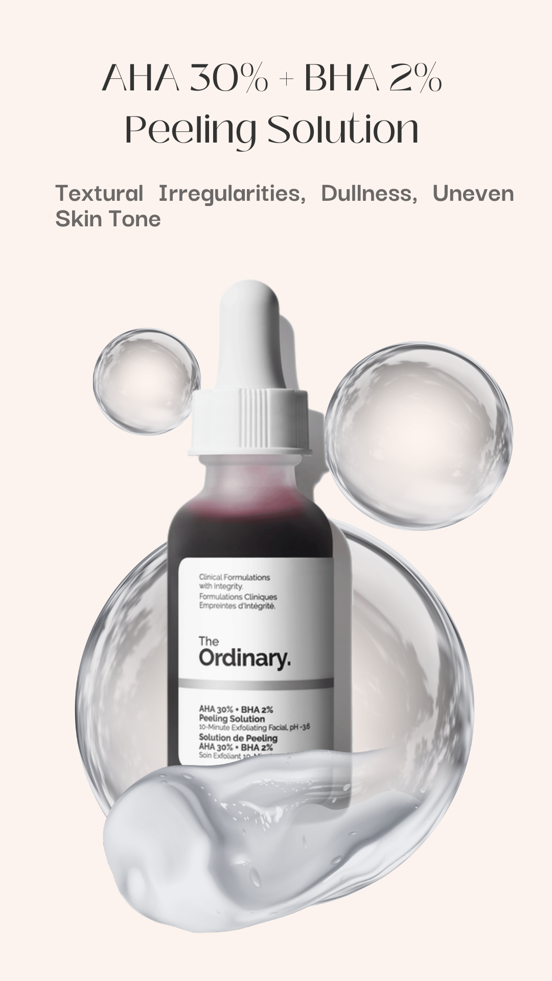AHA 30% + BHA 2% Peeling Solution – Leilani Cosmetics
