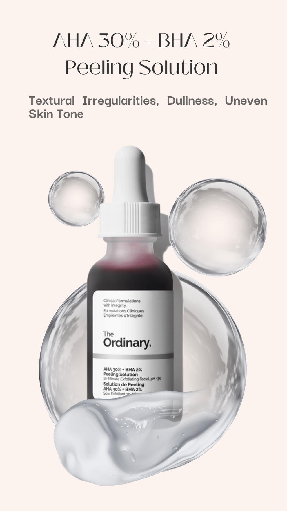 AHA 30% + BHA 2% Peeling Solution – Leilani Cosmetics